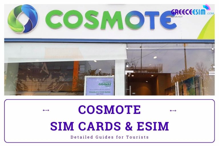 Cosmote SIM Cards and eSIM: Detailed Guides for Tourists